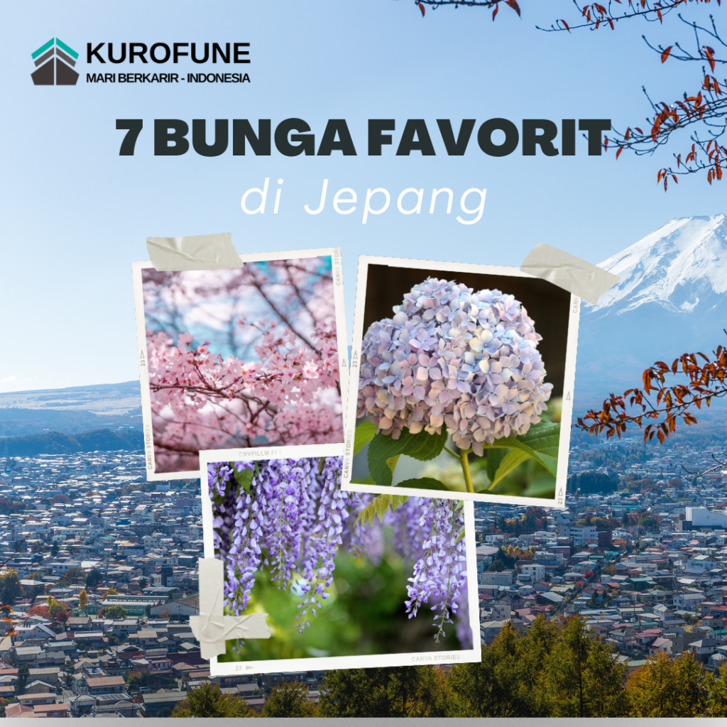 7 BUNGA FAVORIT DI JEPANG – Wabisabi indonesia